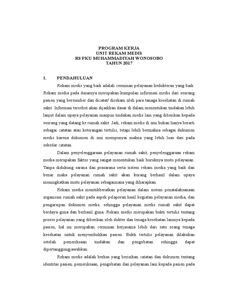 Program-Kerja-2017 - RM BARU | PDF