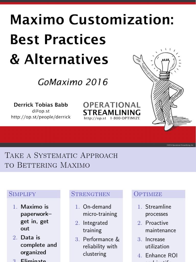 Customization Slides Maximo | PDF | Cascading Style Sheets | Databases