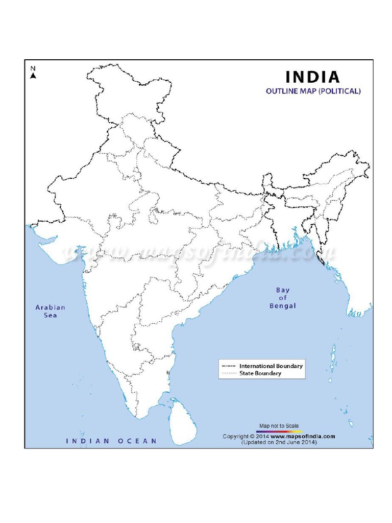 Political Map India | PDF