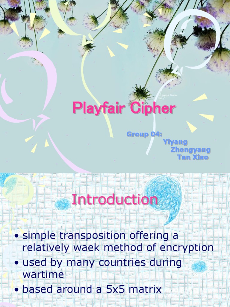 Playfair Cipher 2 | PDF | Espionage Techniques | Cryptography