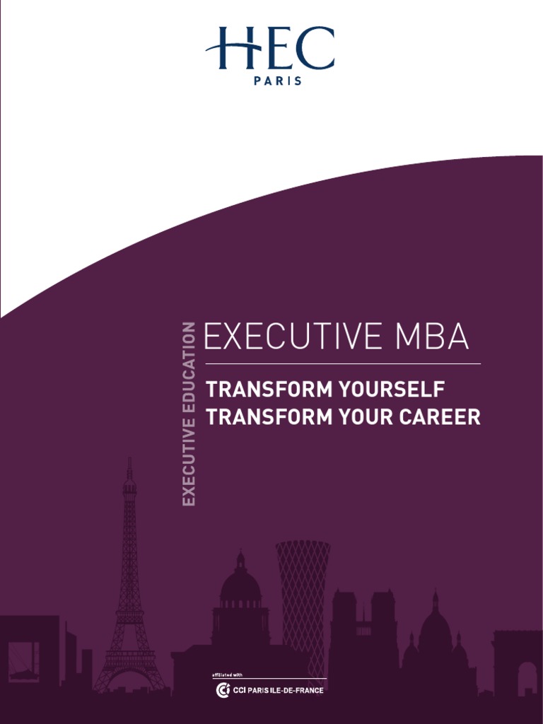 Emba en | PDF | Master Of Business Administration | Entrepreneurship