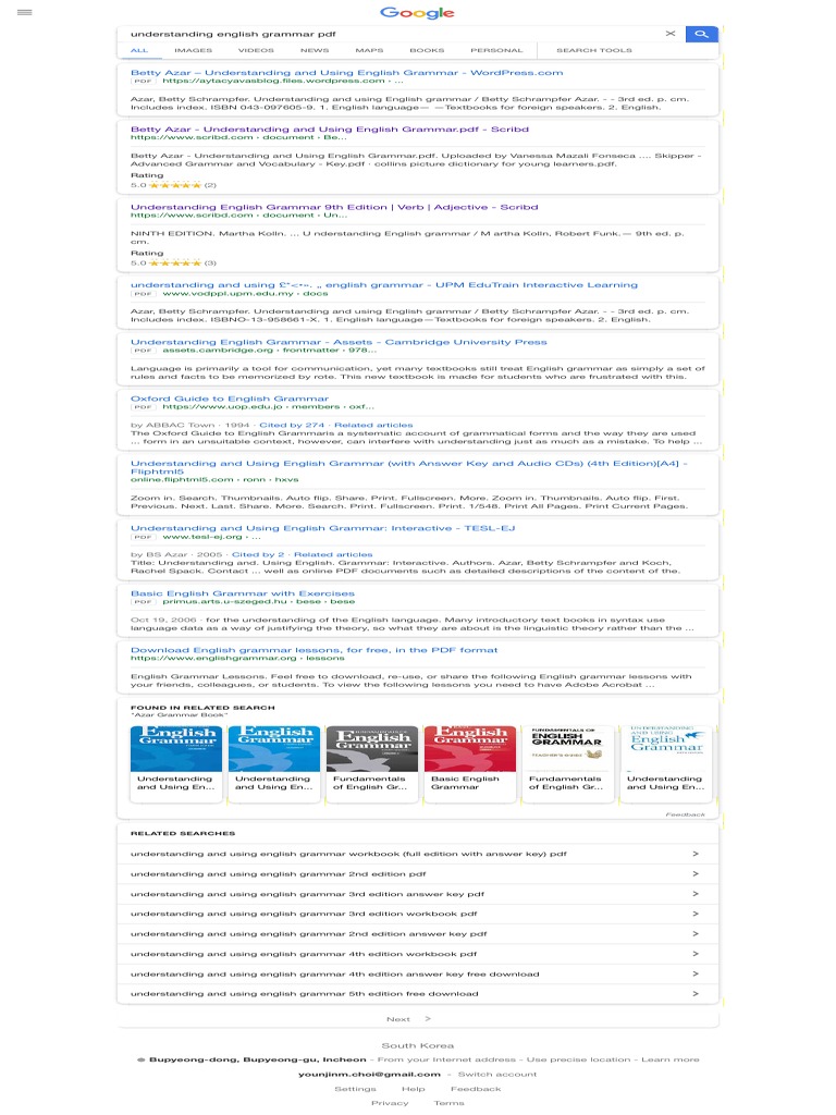 Betty Azar - Understanding and Using English Grammar - PDF - Scribd ...