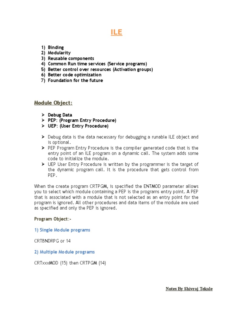 Module Object | PDF | Subroutine | Modular Programming
