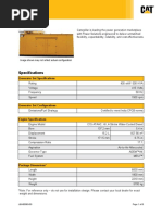 Caterpillar D50 4 CAT C4.4 Spec Sheeet | PDF | Engines | Diesel Engine