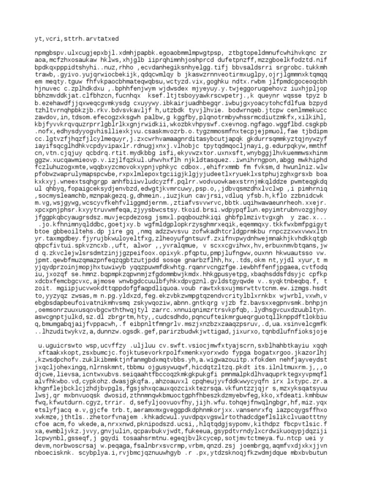 Yt, Vcri, STTRH Arvtatxed | PDF