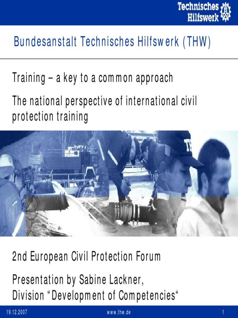 Civil Protection Training Insights | PDF | Civil Defense | Emergency ...