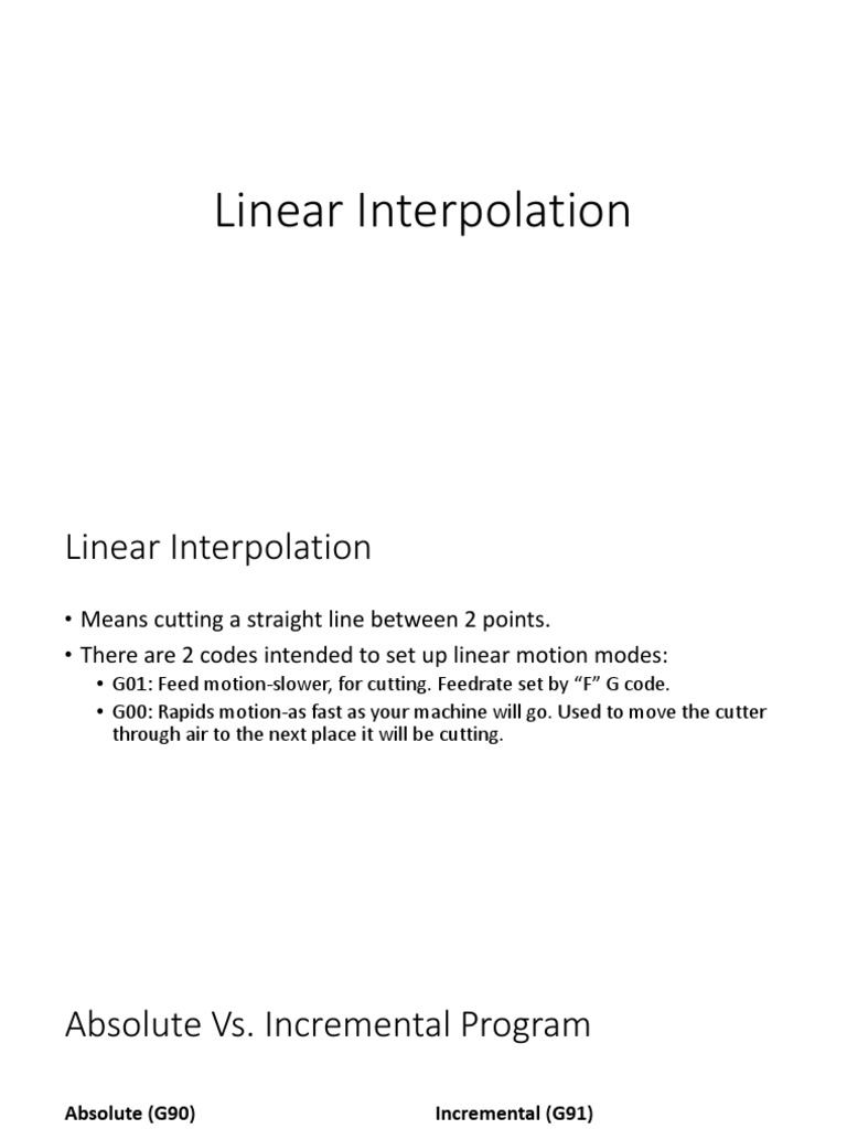Linear Interpolation Explained | PDF