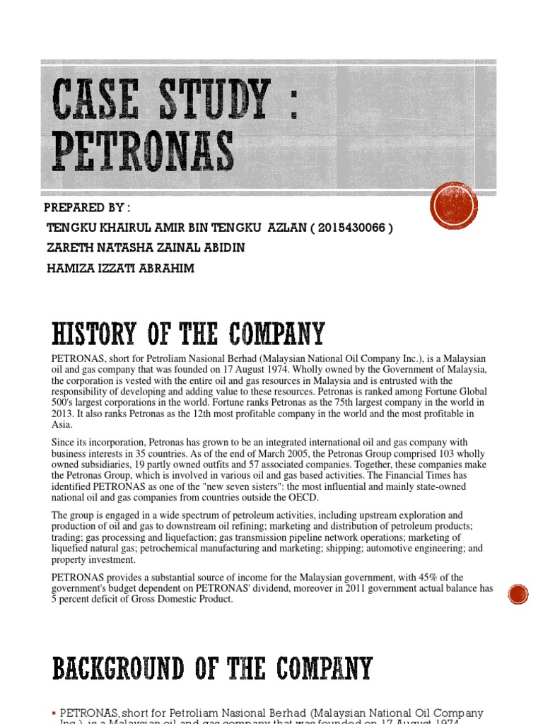 Petronas Slide | Business | Business (General)