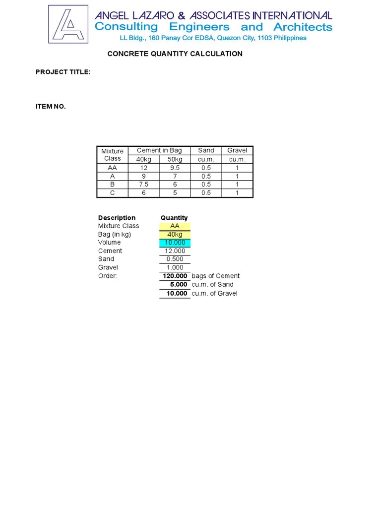 Concrete Qc1 | PDF | Concrete | Cement
