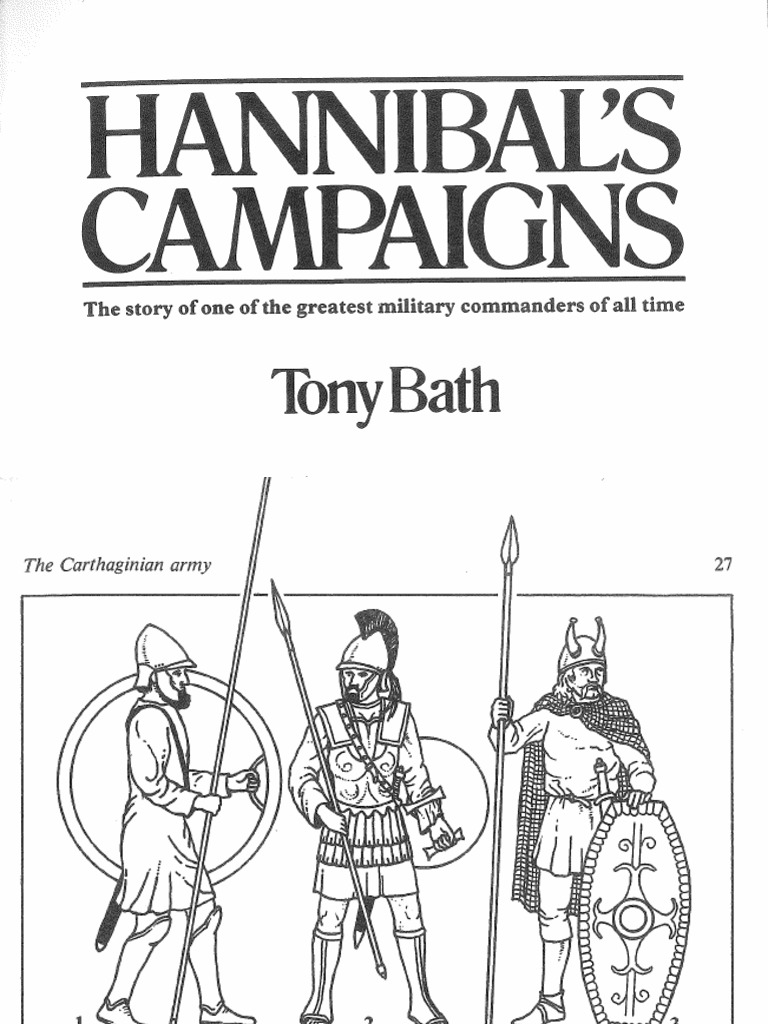Hannibal's Campaigns (Illustrations by Ian Heath) | PDF
