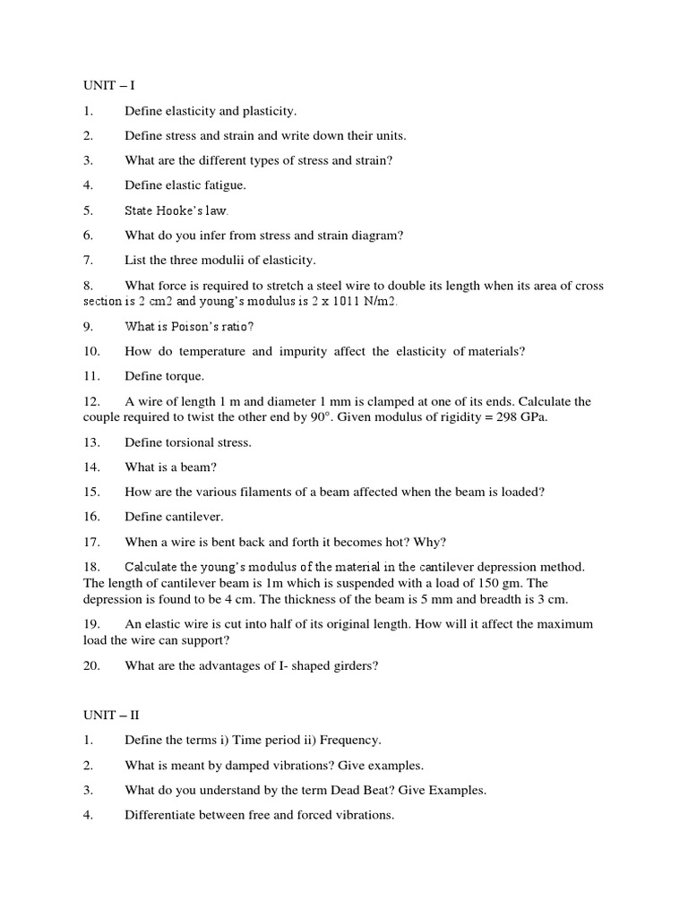 Model 2marks | PDF | Optical Fiber | Crystal Structure