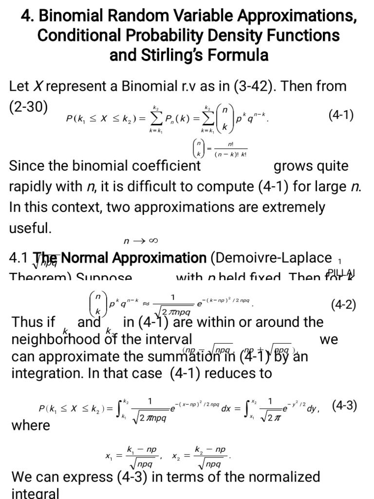 Lect4a PDF | PDF | Poisson Distribution | Teaching Mathematics