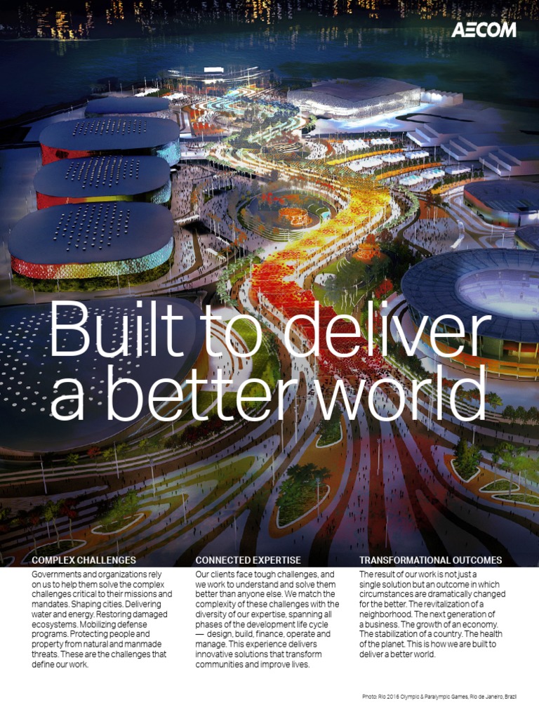 Aecom Fact Sheet Na Web | PDF | Economies | Business