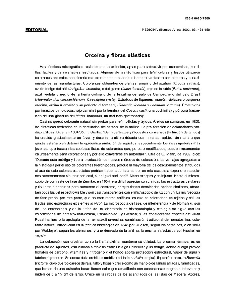 Acetato de Orceina: Colorante y Usos | PDF | Biología | Naturaleza