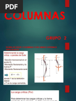 Diseño de Columnas Con Cargas Excéntricas | PDF | Doblar | Ingeniería mecánica