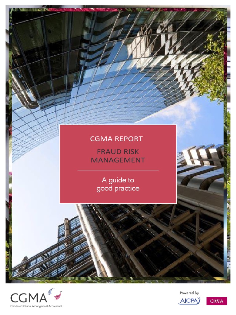 04 - Fraud Risk Management A Guide To GOOD PRACTICE | PDF | Fraud ...