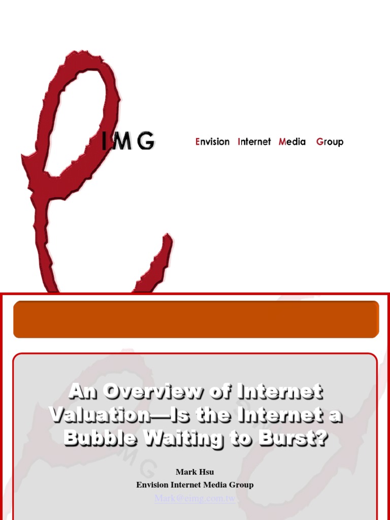 Internet Valuation: Bubble or Boom? | PDF | Valuation (Finance ...