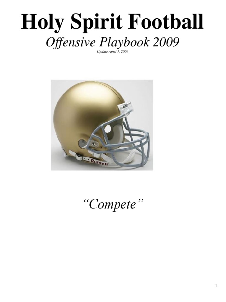 Holy Spirit 2009 | PDF | Sports Rules And Regulations | Gridiron Football