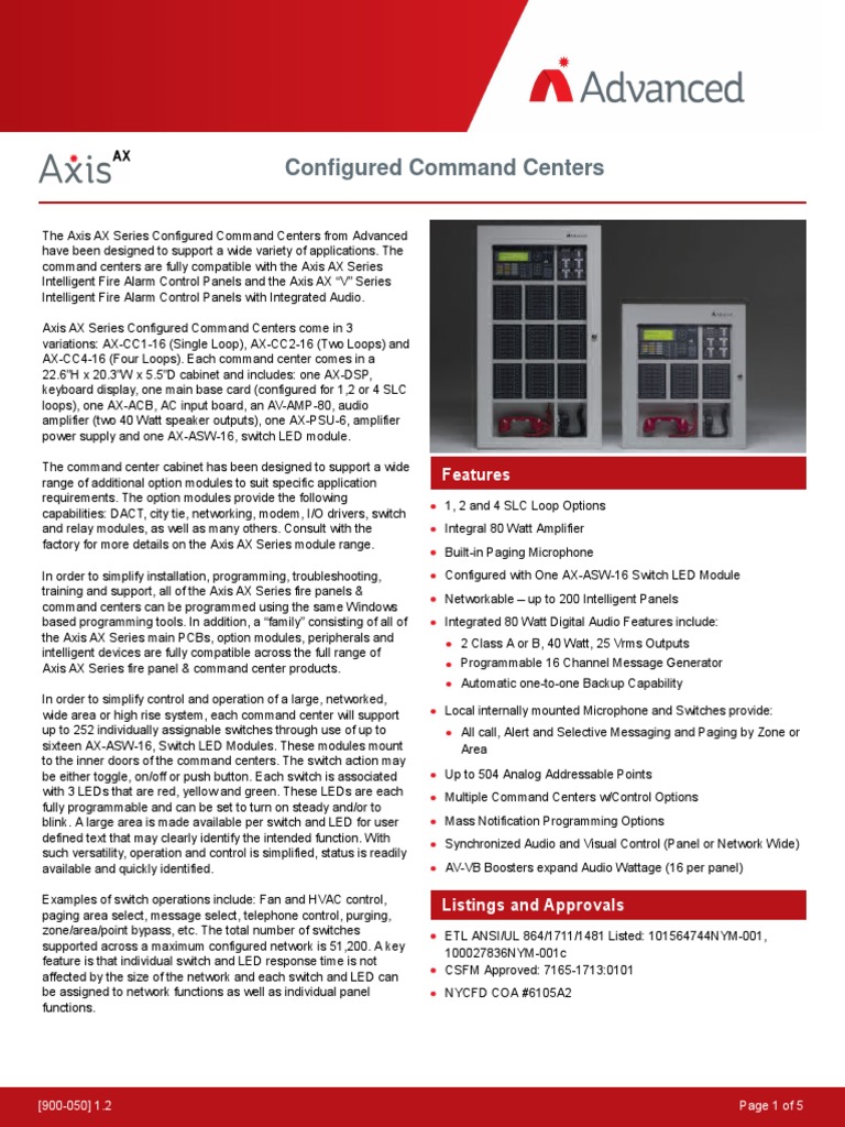 Configured Command Center | PDF | Amplifier | Power Supply