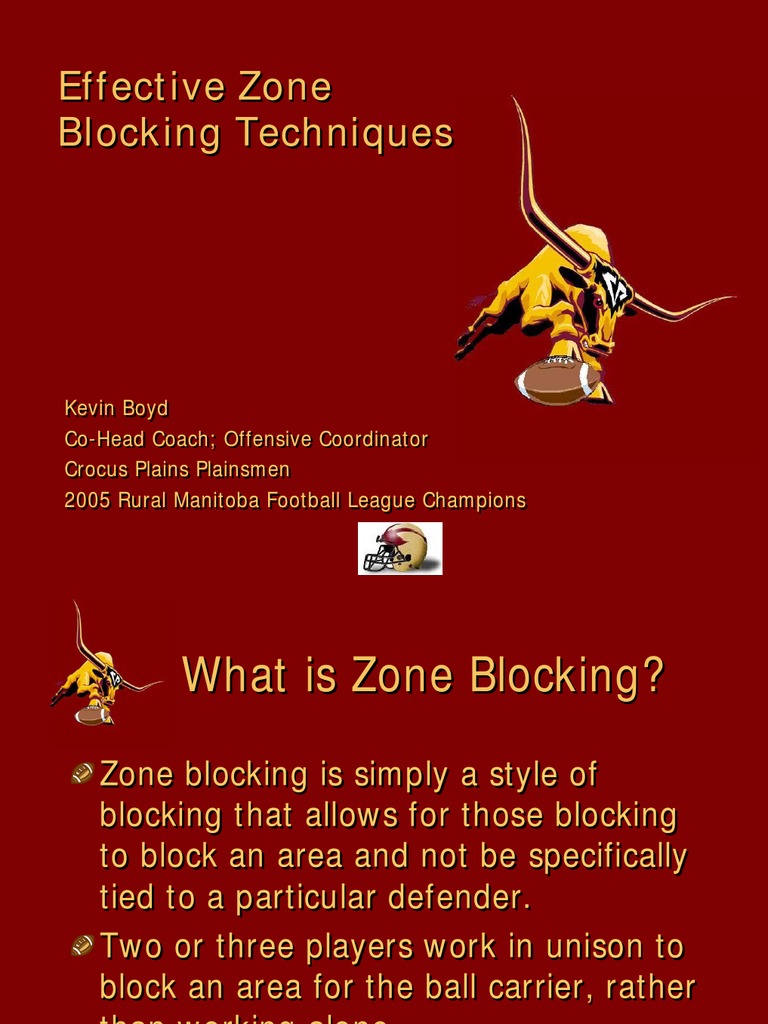 Zone Blocking Power Point | PDF