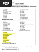 Listado de Medicamentos Con Nombre Generico y Comercial | PDF ...