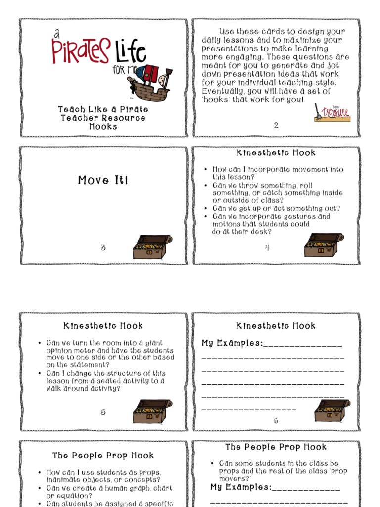 Engaging Teaching Hooks Guide | PDF | Test (Assessment) | Cognition