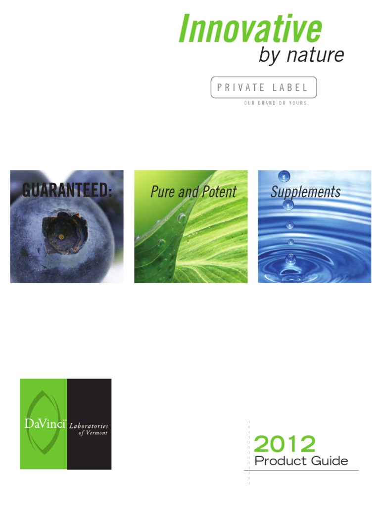 Davinci | PDF | Tablet (Pharmacy) | Private Label