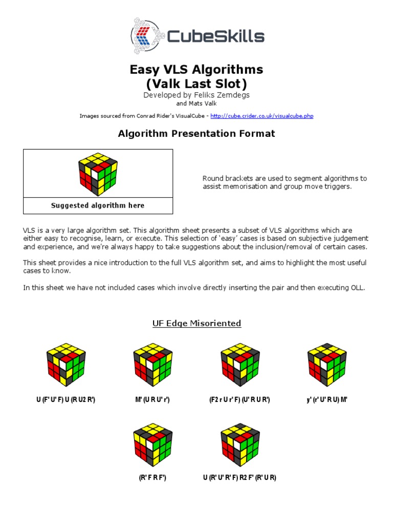 Easy Vls Algorithms | PDF | Algorithms | Areas Of Computer Science