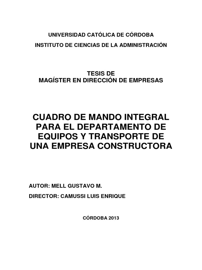 Cmi Empresa Constructora | PDF | Planificación | Marketing