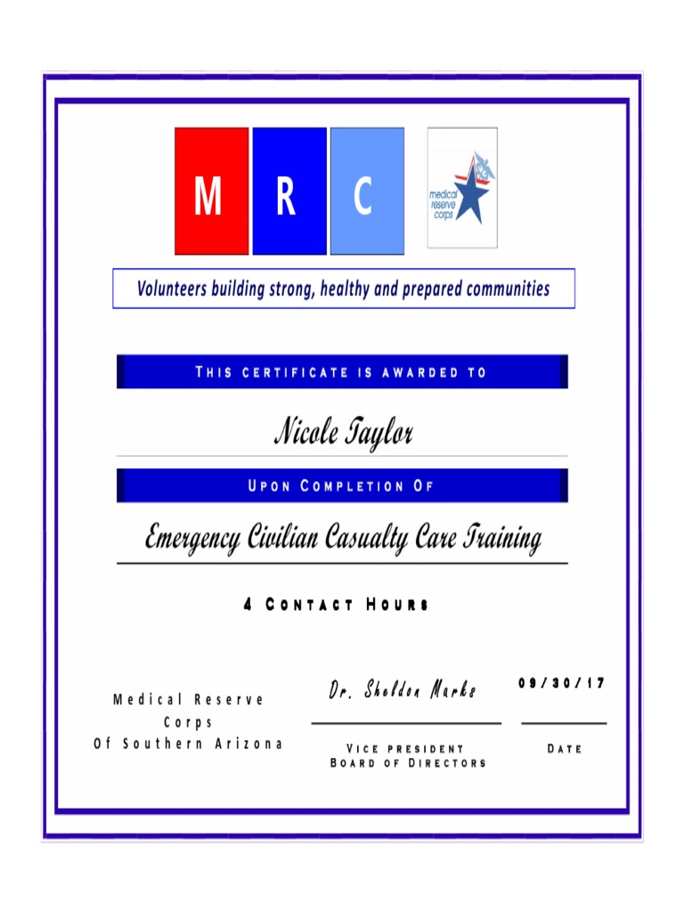 Certificate Taylor 09-30-17 | PDF | Self-Improvement