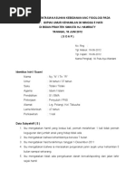 Contoh SOAP Kehamilan Trimester I | PDF