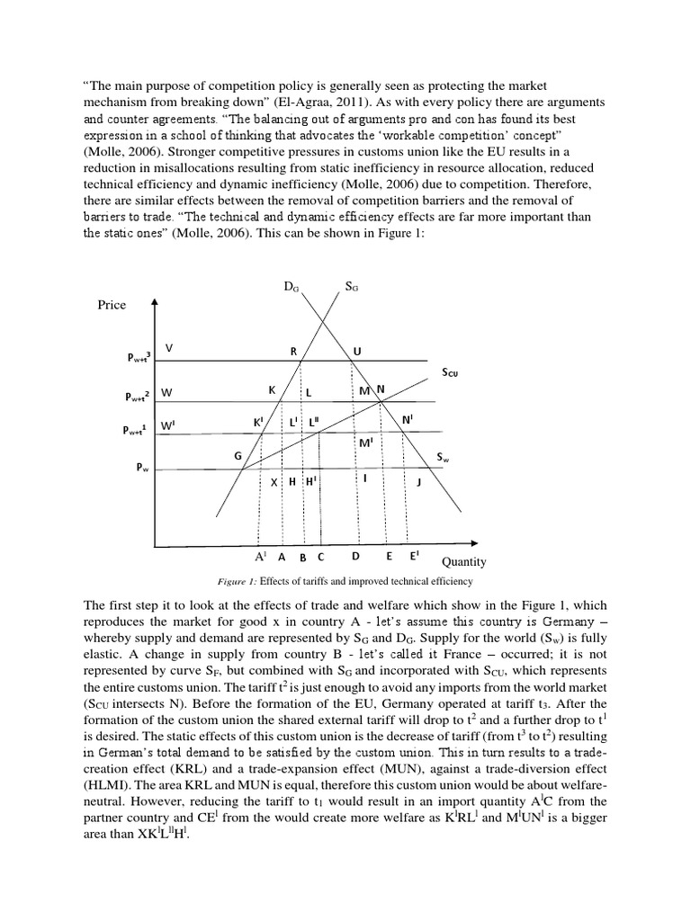 Analysis of Competitive Pressure | PDF | Tariff | Supply (Economics)