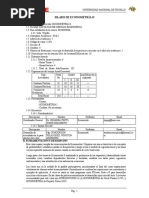 Modulo Econometria Admi. 2018 | PDF | Econometría | Métodos de evaluación