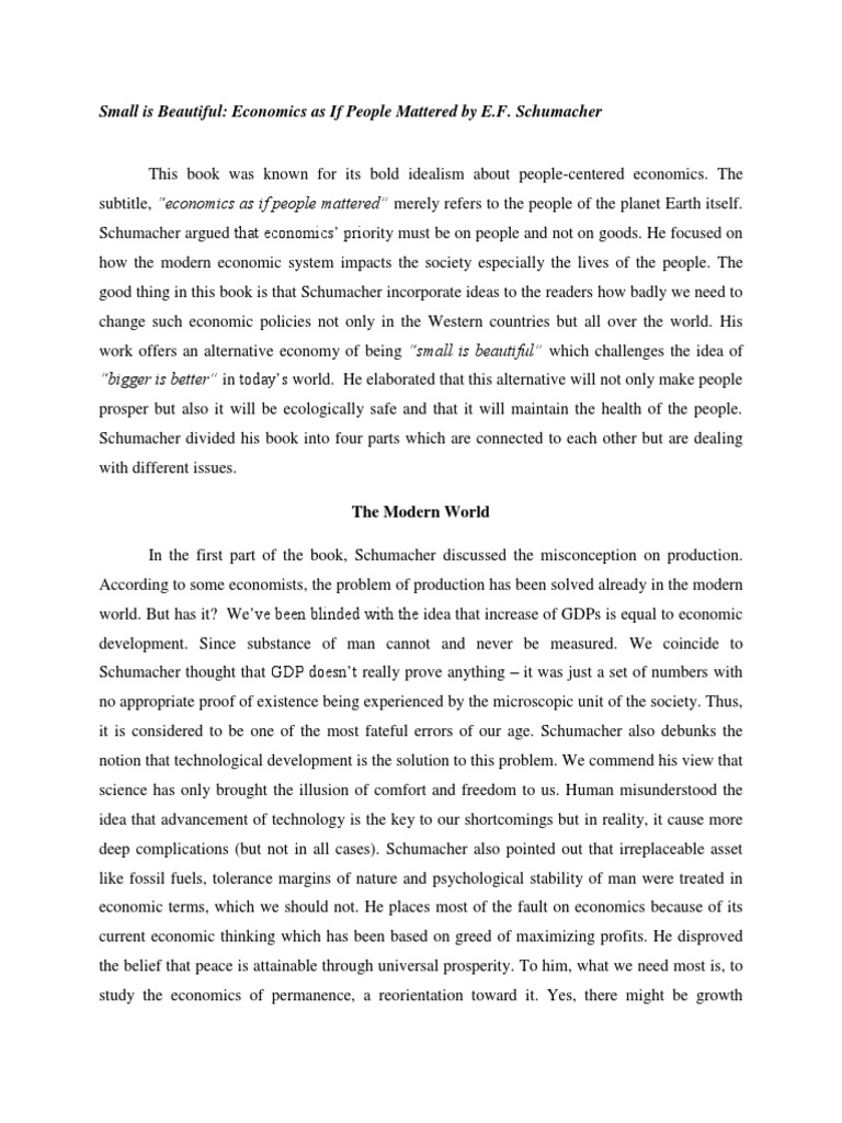 Position Paper | PDF | Economics | Economies