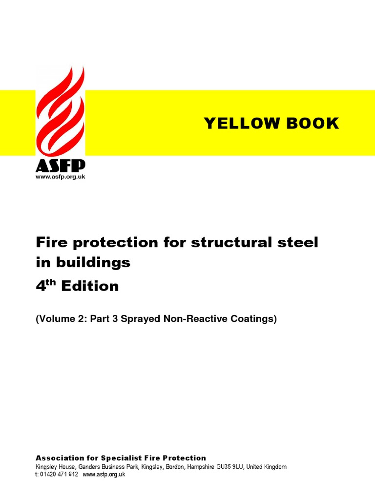 Yellow Book: Fire Protection For Structural Steel in Buildings 4 ...