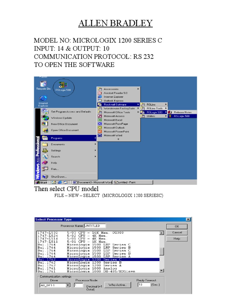 Allen Bradley | PDF | Subroutine | Parameter (Computer Programming)