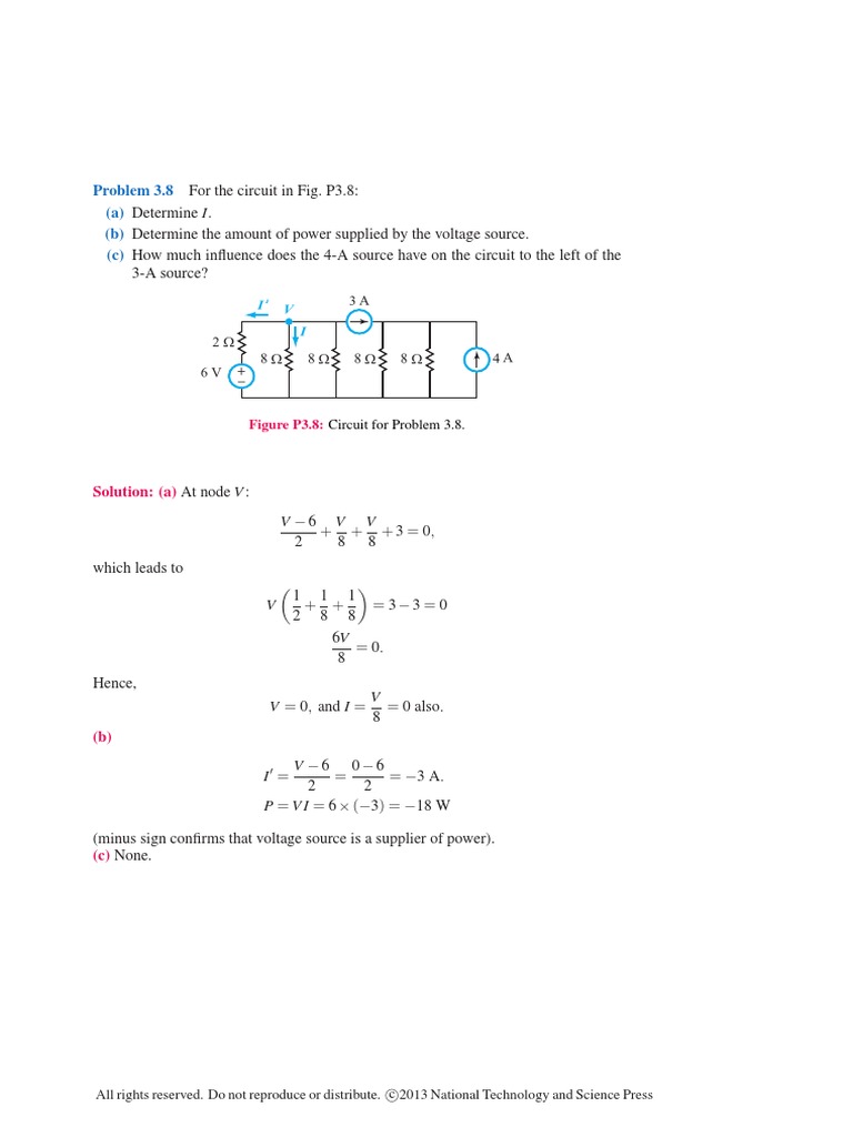 HW05 Sol | PDF | Electrical Network | Electronic Circuits