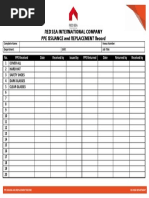 PPE Issue Form PDF | PDF