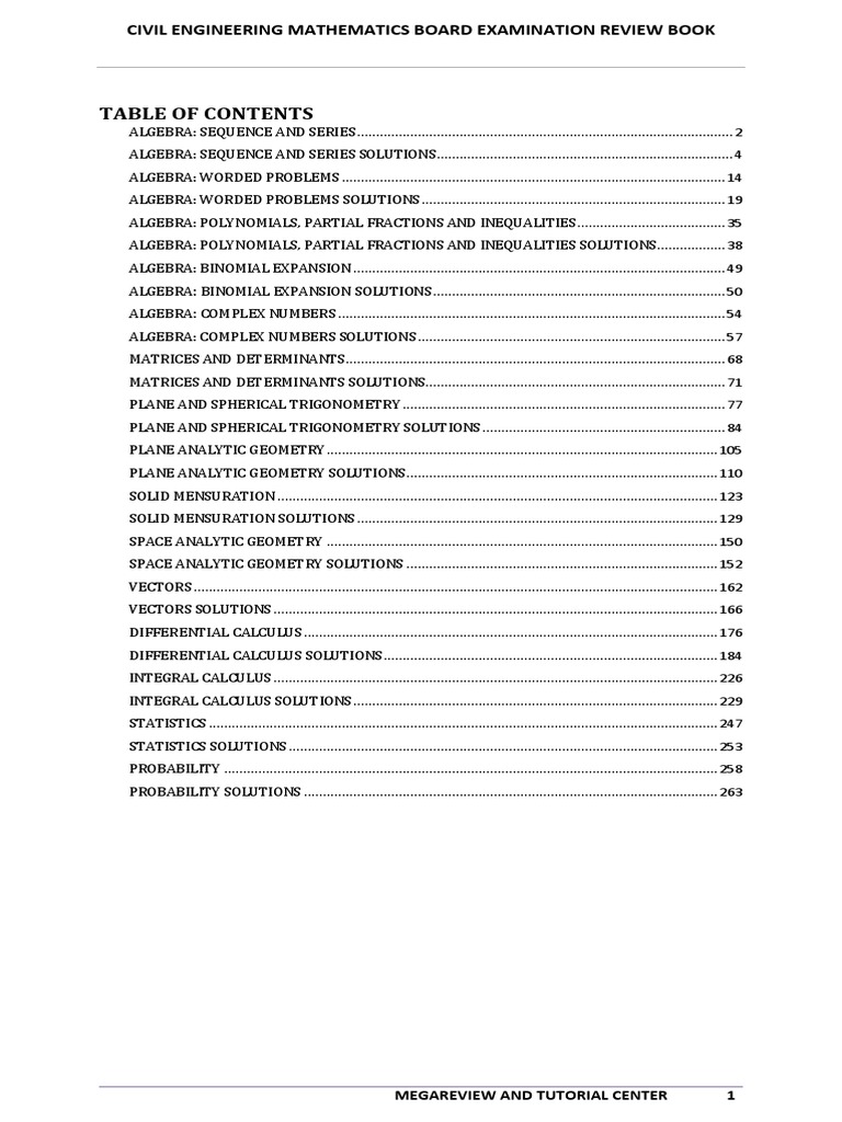 Mega Math Book 3rd Edition | PDF | Algebra | Logarithm
