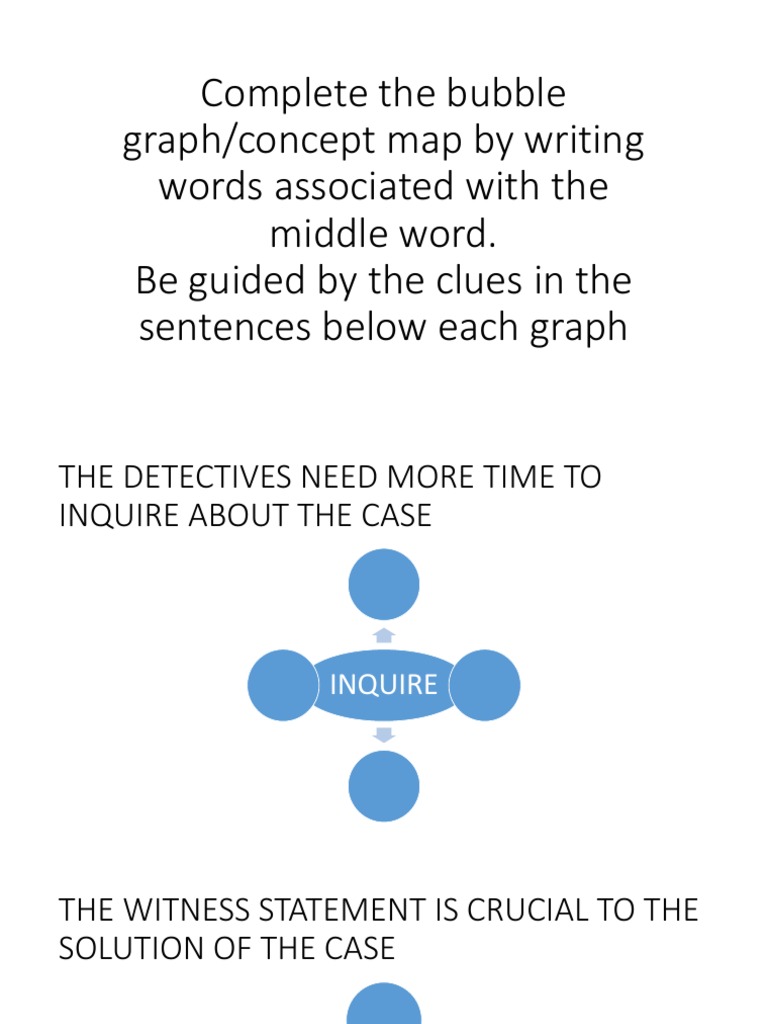 Complete The Bubble Graph | PDF