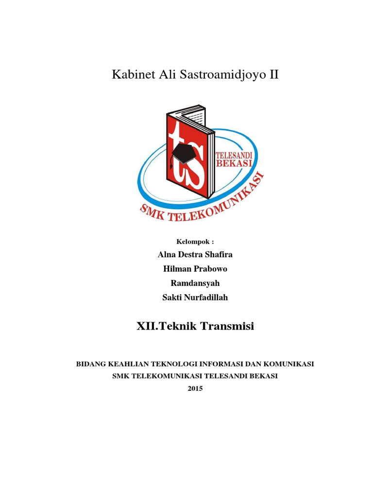 Kabinet Ali Sastroamidjojo II | PDF