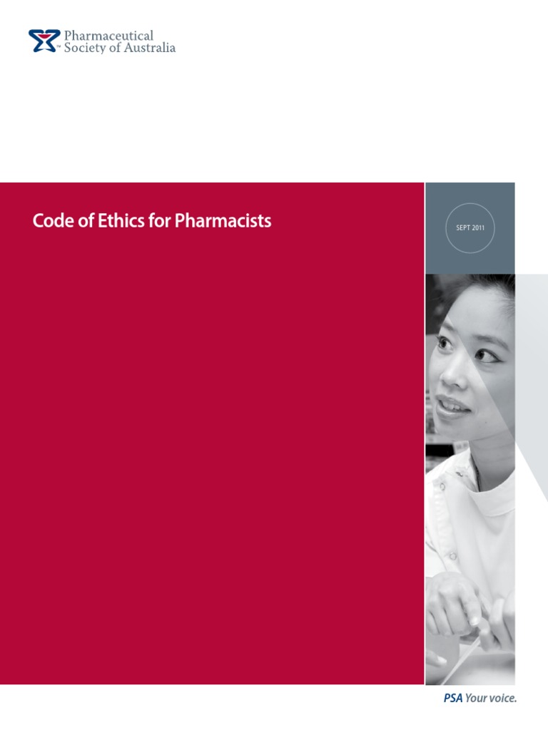 Code of Ethics 2011 PDF | PDF | Pharmacy | Pharmacist