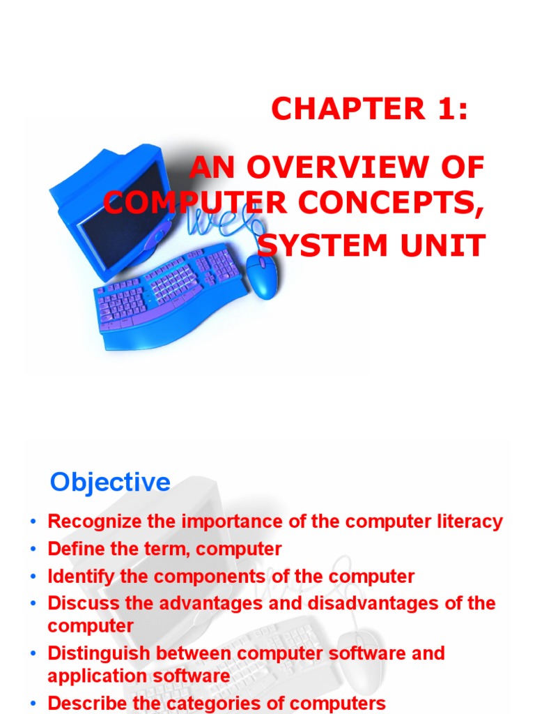 Chapter 1 - Introduction To Computer & System Unit PDF | PDF | Central Processing Unit | Random ...