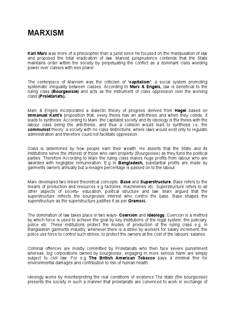 Marxism | PDF | Marxism | Karl Marx