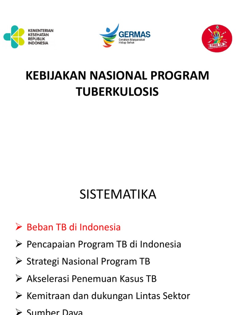 Kebijakan Program Penanggulangan TB | PDF