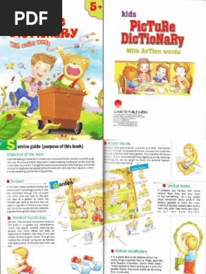 Picture Dictionary For Kids Pdf