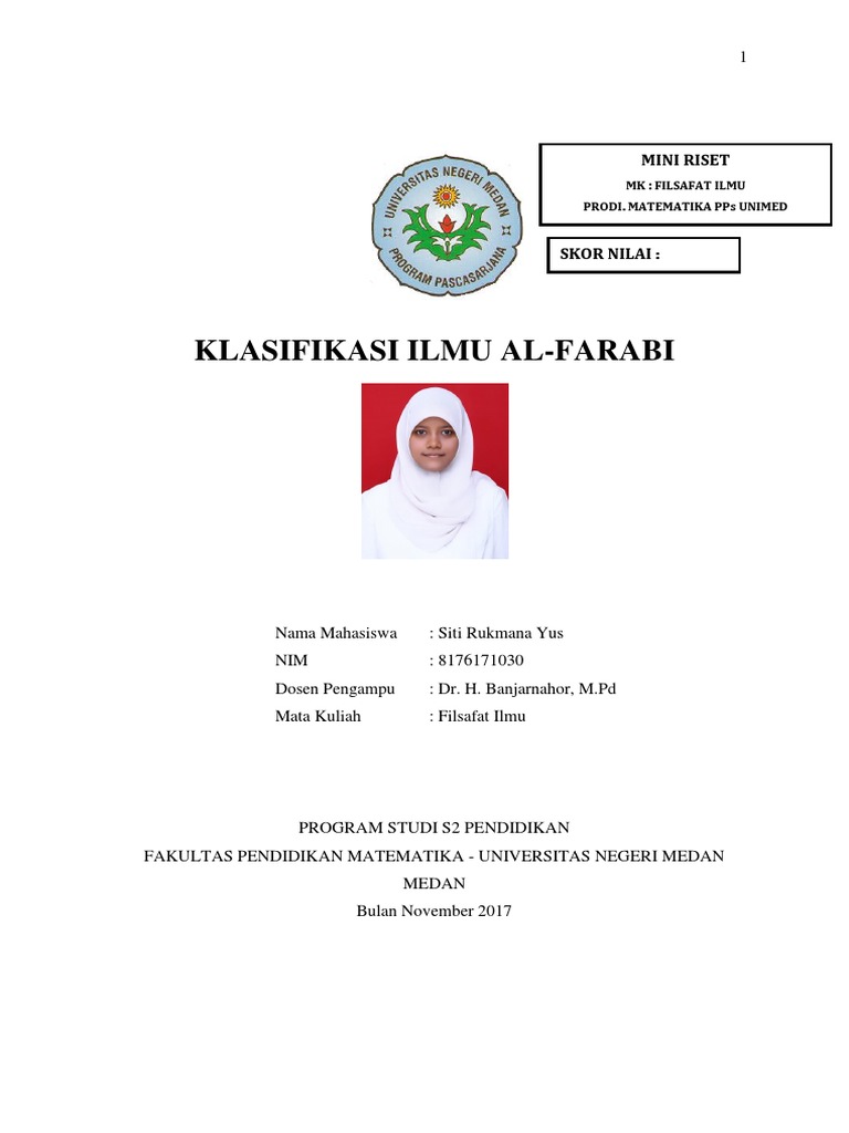 Mini Riset Filsafat Ilmu | PDF