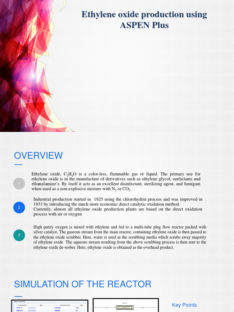 Ethylene Oxide Production | PDF | Chemical Process Engineering | Gases