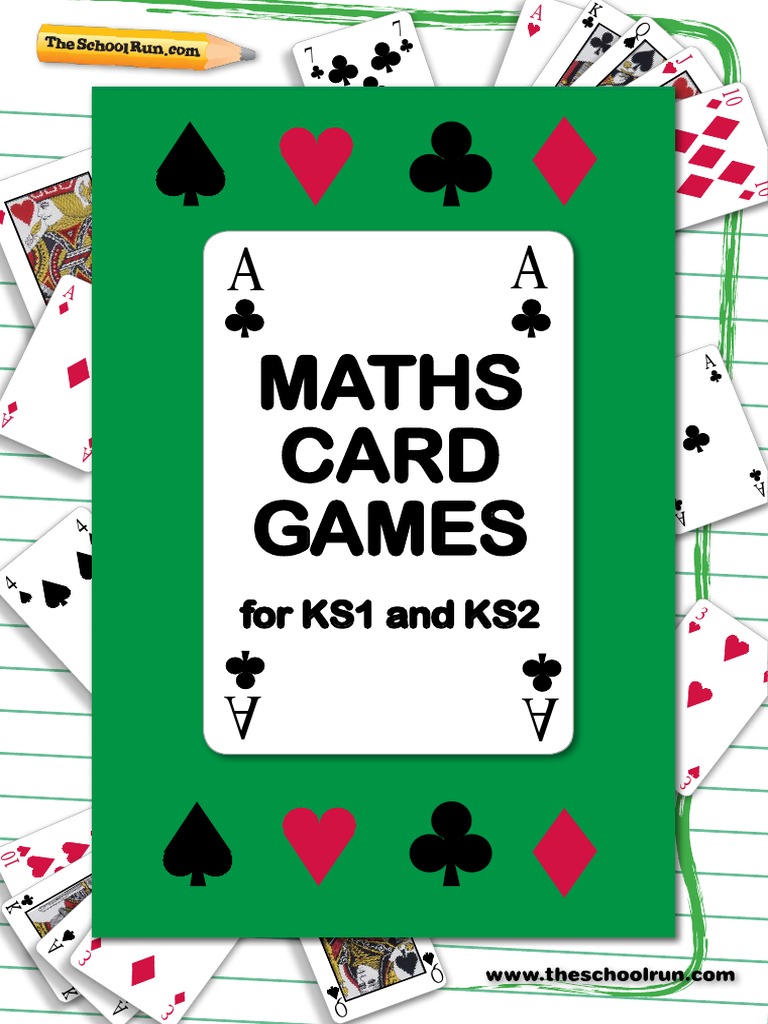 Maths Card Games | PDF | Fraction (Mathematics) | Leisure