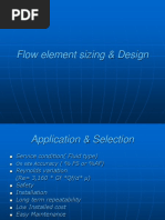 Flowmeter Selection Chart | PDF | Flow Measurement | Continuum Mechanics